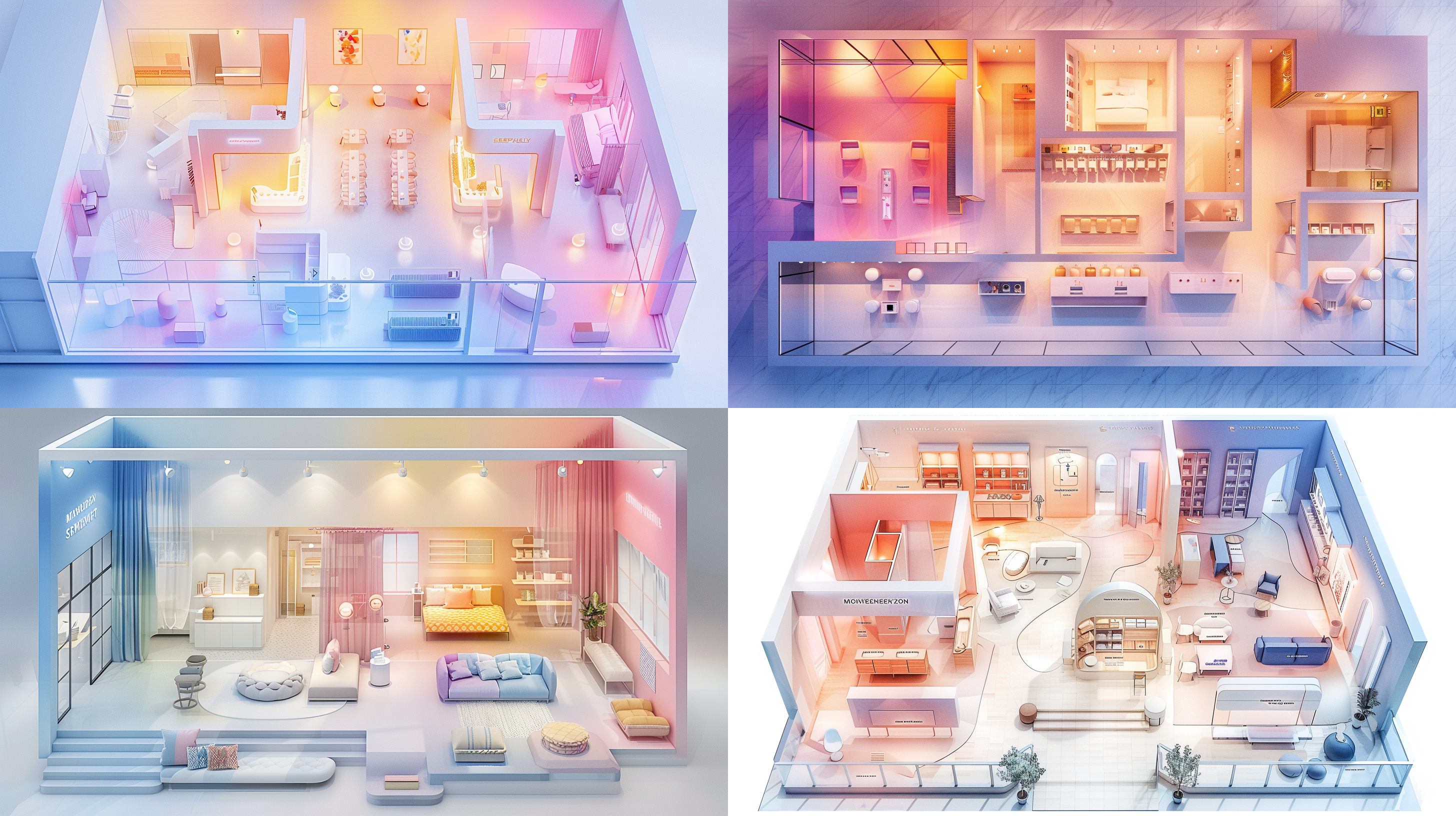 /imagine prompt: conceptual colored floor plan of ... | Midjourney官网_AI ...