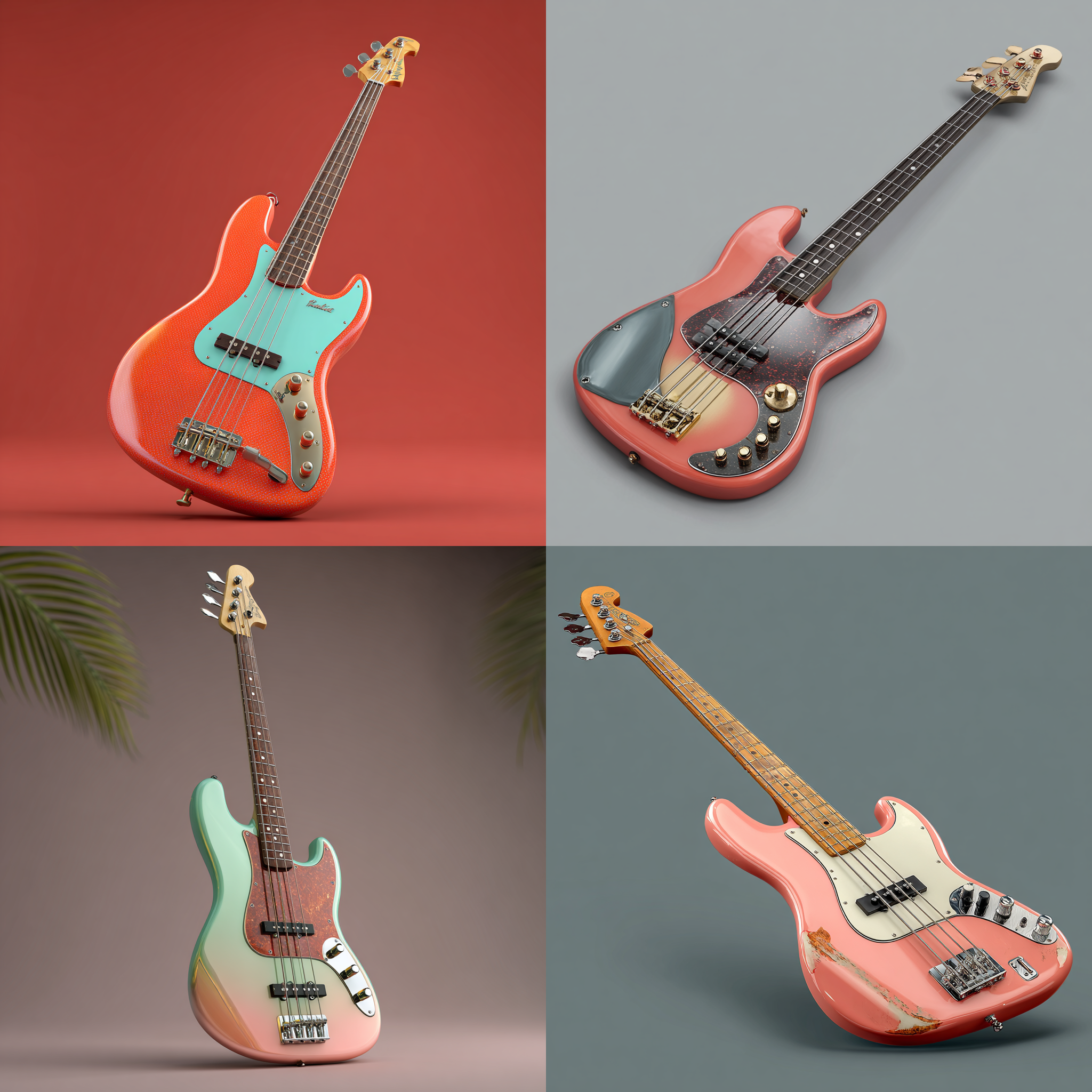 Create a rendering of Fenda Mexico Standard Jazz B... | Midjourney官网_AI ...