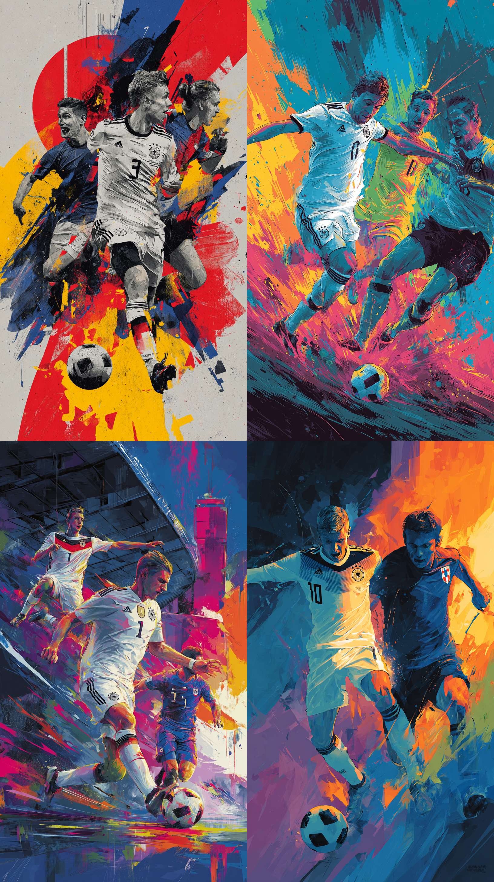 FIFA World Cup Qualifiers promotional poster featu... | Midjourney官网_AI ...