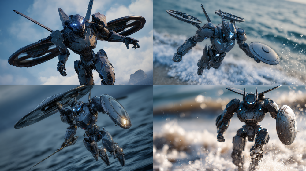 A dark gray heavy Diamond Titan is flying at high ... | Midjourney官网_AI ...