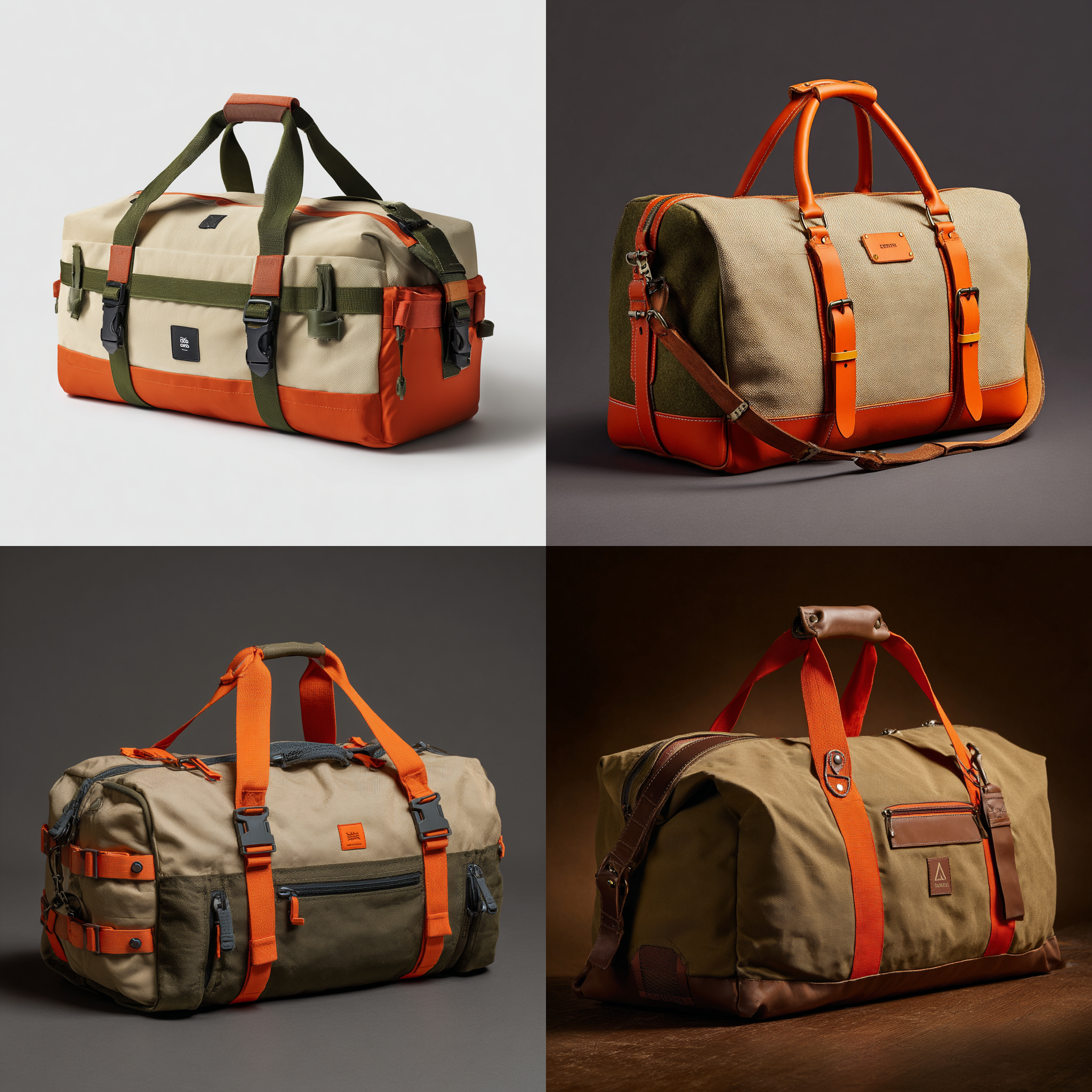 Craft a breathtaking sports brand duffel bag, draw... | Midjourney官网_AI ...