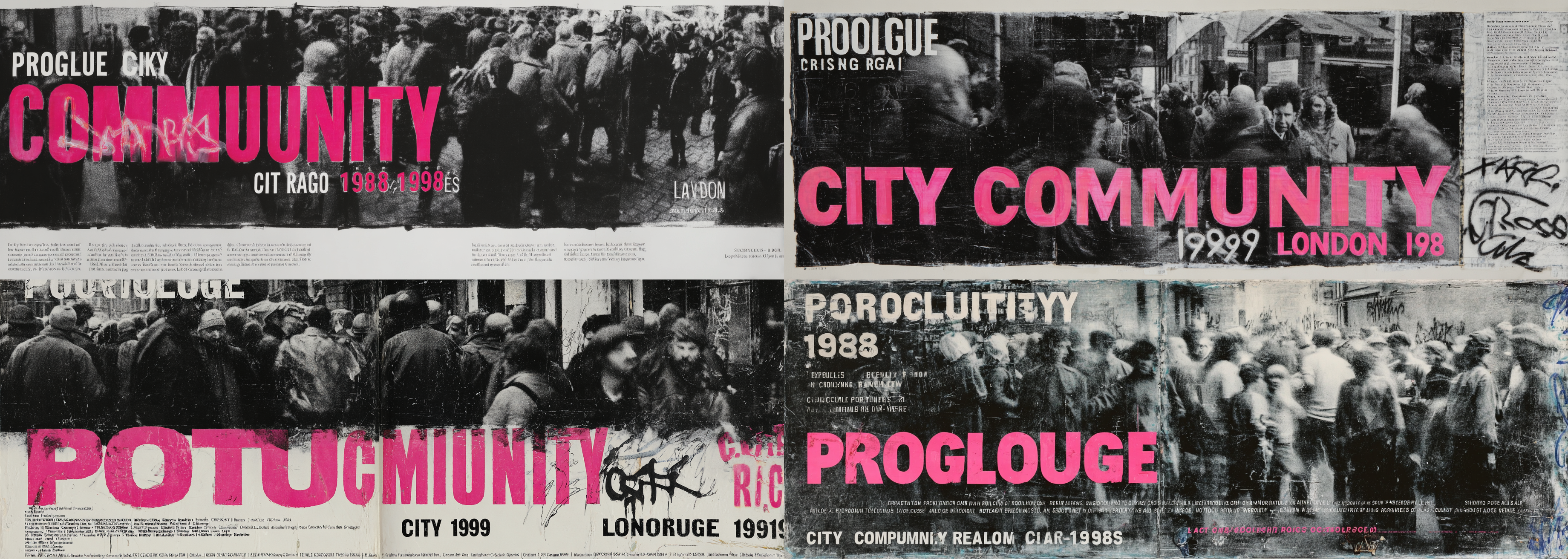 A wide banner advertisement promoting the exhibiti... | Midjourney官网_AI ...