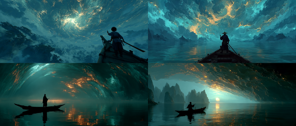 Breathtaking epic wide shot, 7:3 aspect ratio. LOW... | Midjourney官网_AI ...